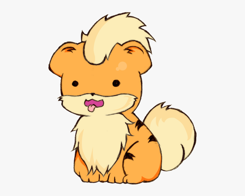 Growlithe Drawing Cute Jpg Freeuse Library - Growlithe Chibi, HD Png ...