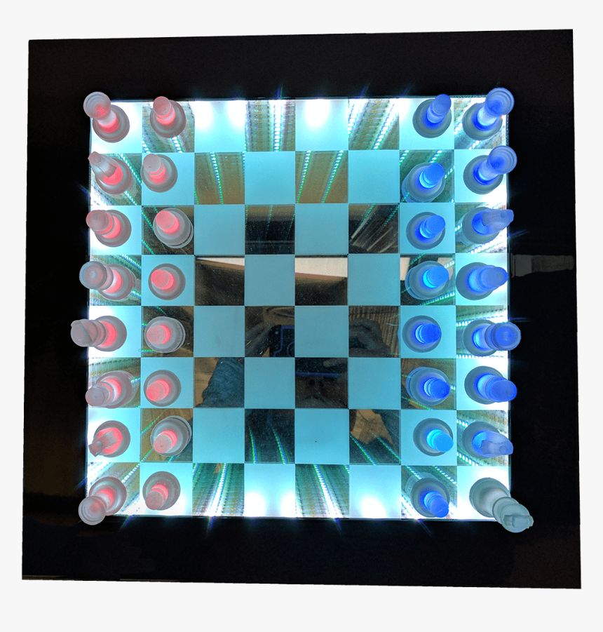 Infinity Mirror Chess Board, HD Png Download , Transparent Png Image ...