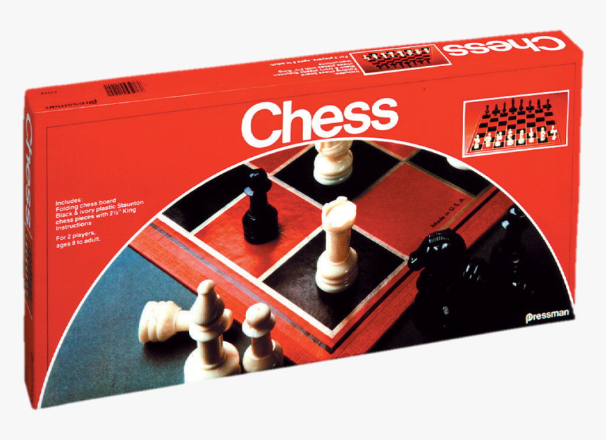Board Game Box - Pressman Chess, HD Png Download , Transparent Png ...
