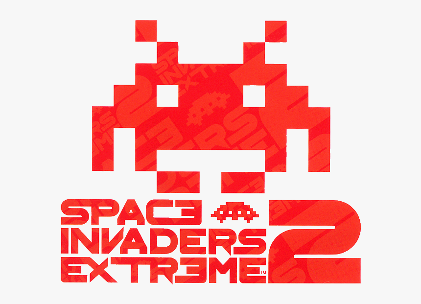 Space Invaders Extreme 2 Logo - Space Invaders, HD Png Download , Transparent Png Image - PNGitem