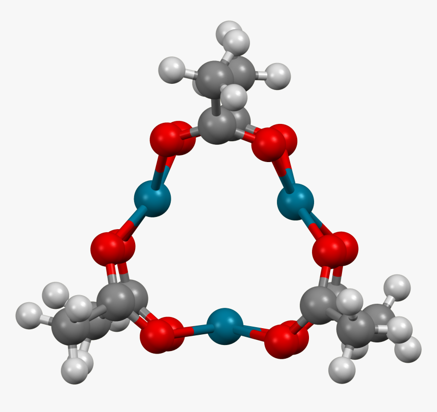 Pd 2 Trimer From Xtal Mercury 3d Balls A - Palladium Ball And Stick ...