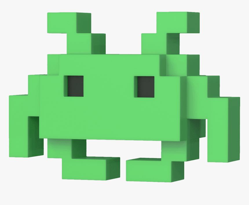 Transparent Space Invader Png - Space Invaders Pop Vinyl, Png Download ...