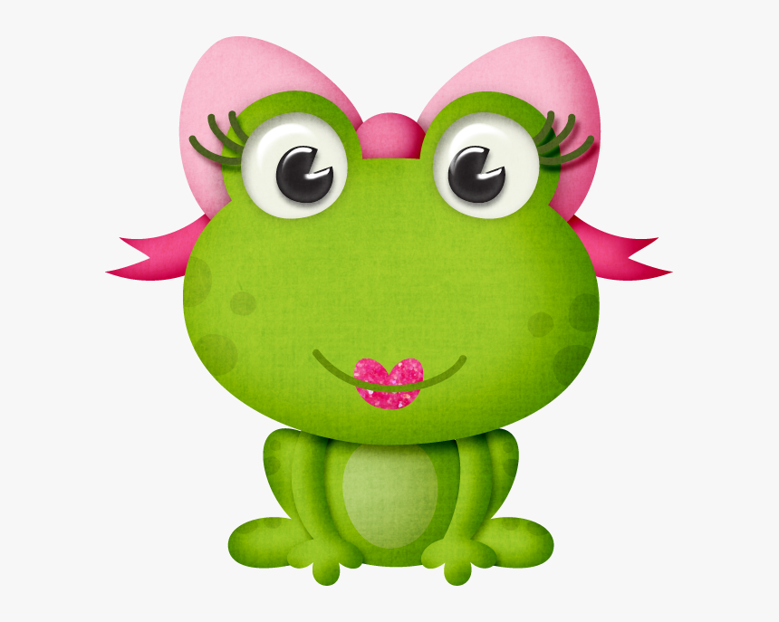 Girl Frog Clipart
