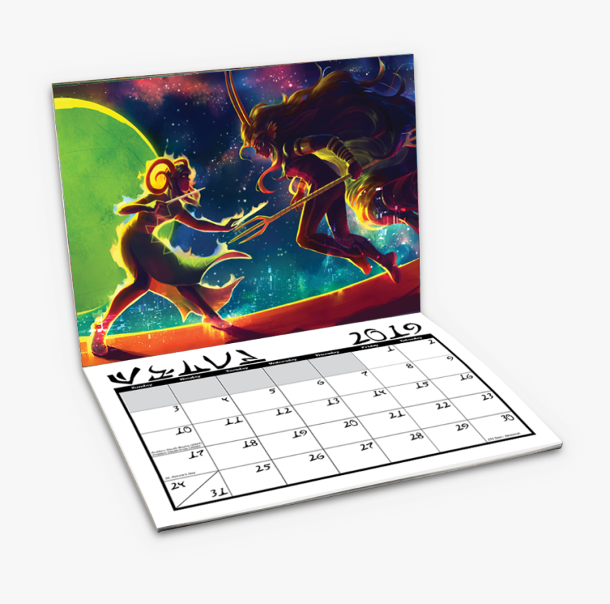 Homestuck Calendar 2019, HD Png Download , Transparent Png Image - PNGitem