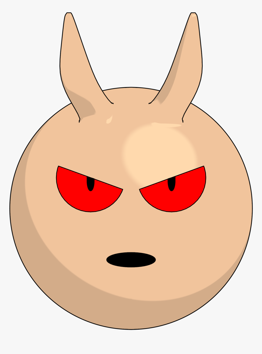 Evil Emoticon Clipart Face Png - Cartoon, Transparent Png , Transparent ...