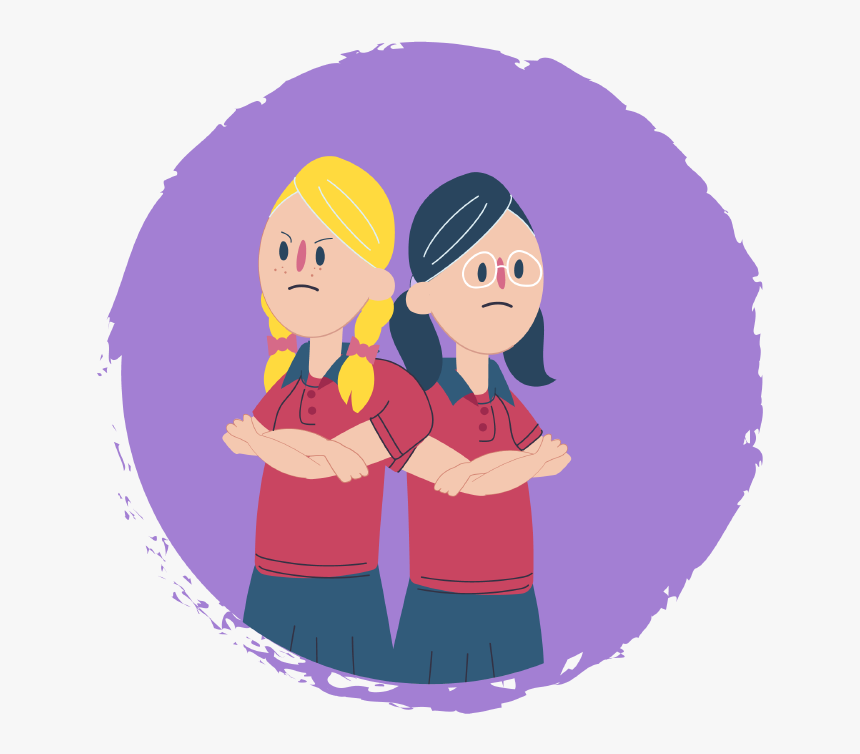 Transparent Fighting Png - Friends Fighting Cartoon, Png Download ...