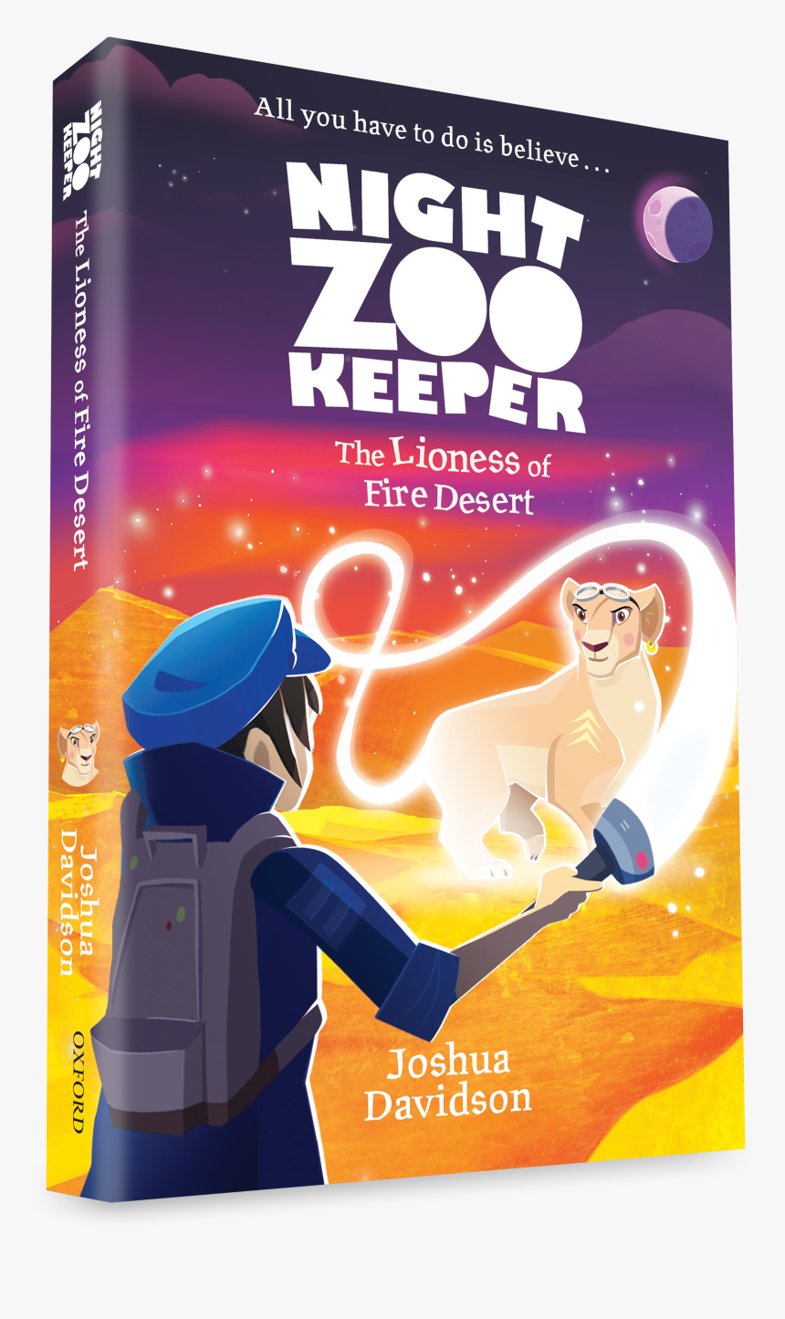 Book 2 Visual 2 - Night Zookeeper Book, HD Png Download , Transparent ...