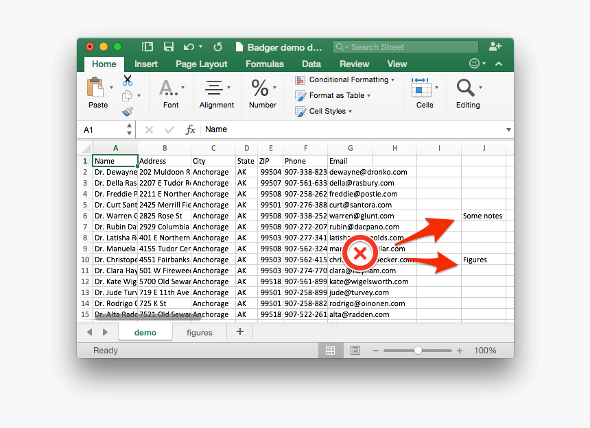 Map Excel Data For Outside Sales - Computer Software Word Spreadsheet ...