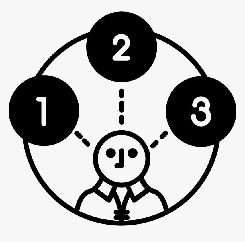 Lost Vector Man Thinking - Icon Options Vector, HD Png Download ...