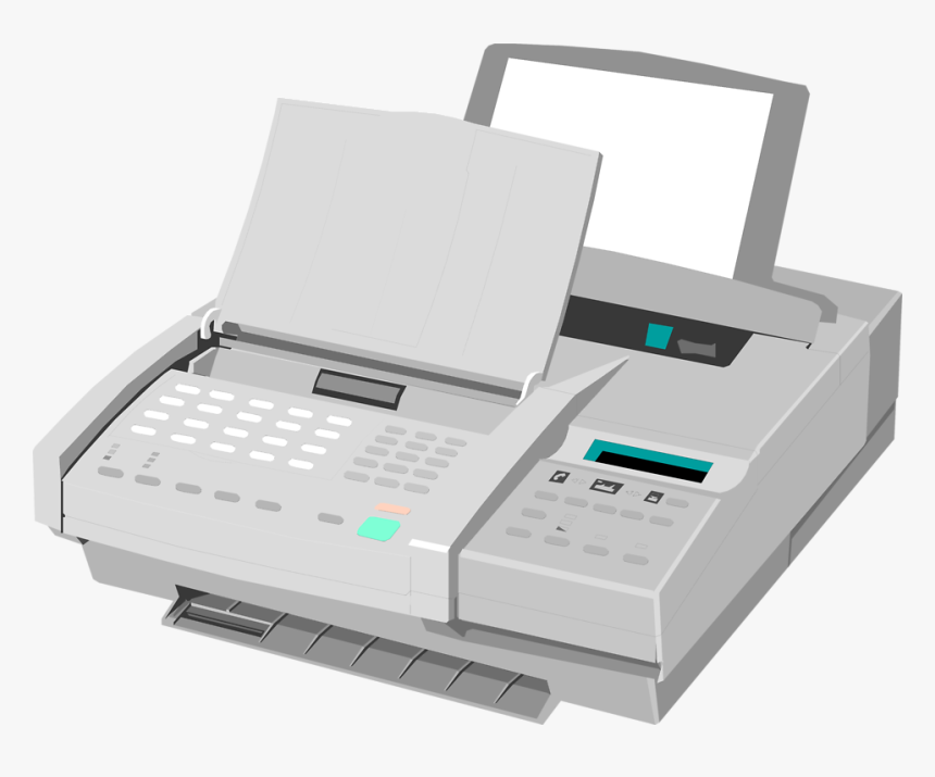 Facsimile Png 3 Png Image - Fax Machine Transparent Background, Png ...