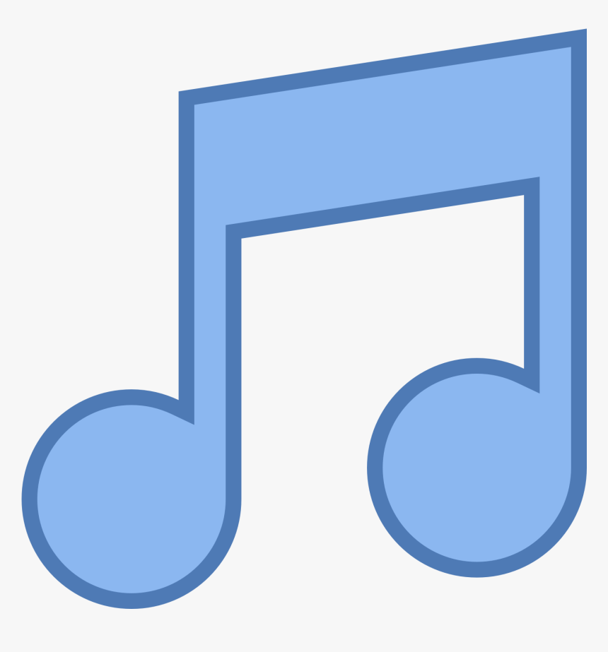 Windows 10 Music Icon - Music Icon Blue, HD Png Download , Transparent ...