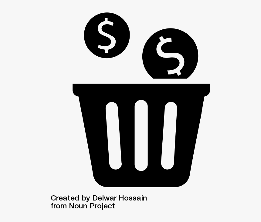 Transparent Law Clipart - Wasting Money Icon, HD Png Download ...