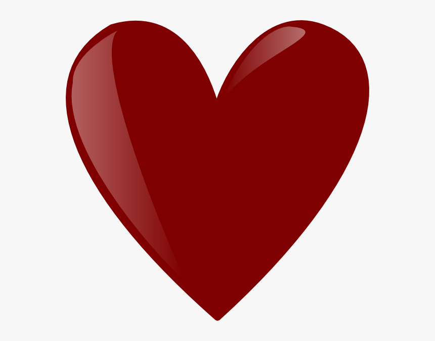 Transparent Highlight Png - Red Heart With Highlight, Png Download ...