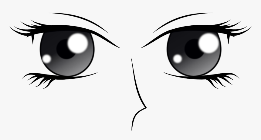 Eyes Manga Anime Free Picture - Anime Eyes Left And Right, HD Png ...