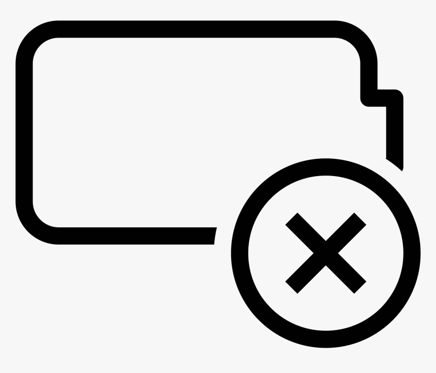 Remove Battery Icon, HD Png Download , Transparent Png Image - PNGitem