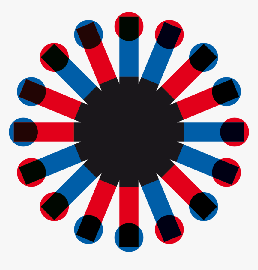 Paper Flower Center Template, HD Png Download , Transparent Png Image ...