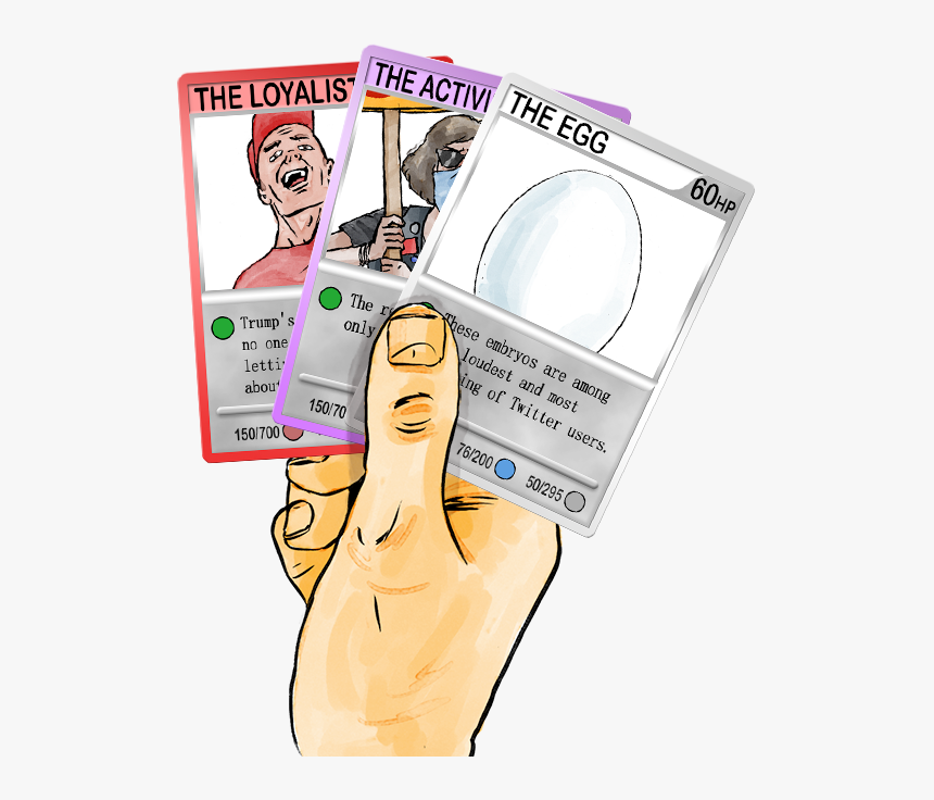 A Hand Playing Cards - Cartoon, HD Png Download , Transparent Png Image ...