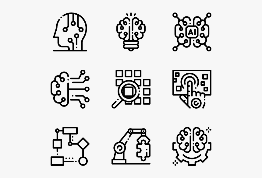 Artificial Intelligence - Artificial Intelligence Icons, HD Png ...