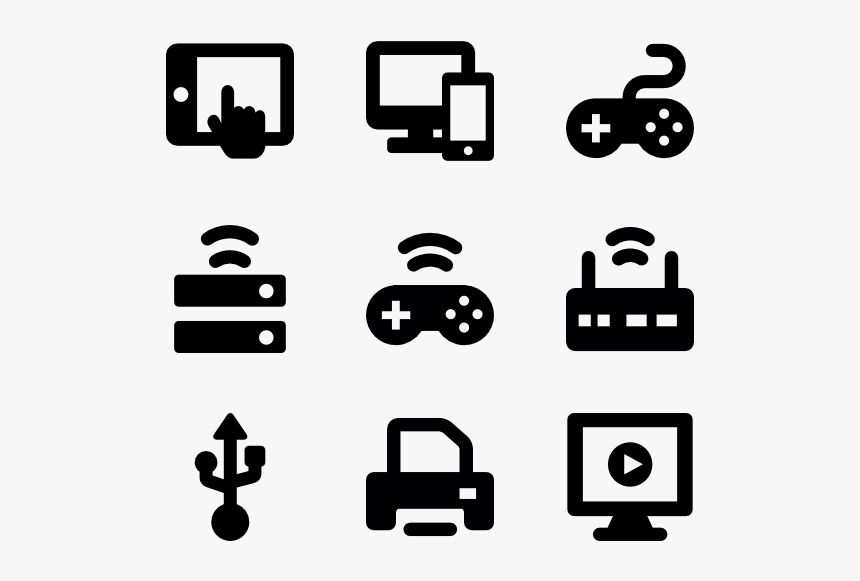 Computer Devices - Workplace Icons, HD Png Download , Transparent Png ...