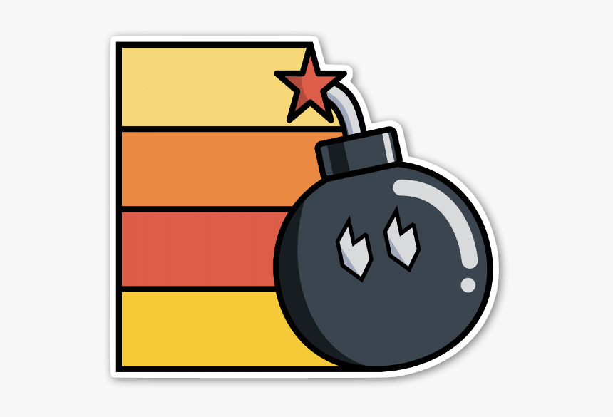 Bomb-omb Sticker, HD Png Download , Transparent Png Image - PNGitem