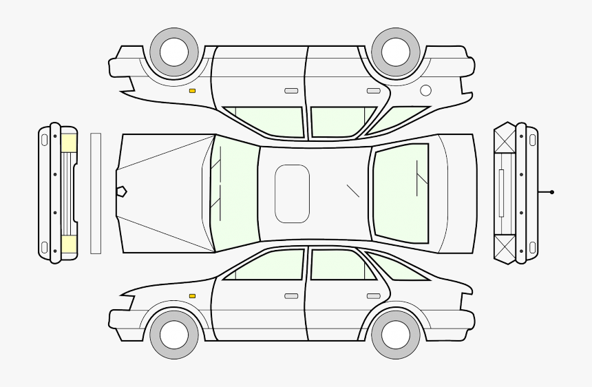 Automobile, Car, Parts, Layout - Formulario De Vistoria Veicular, HD ...