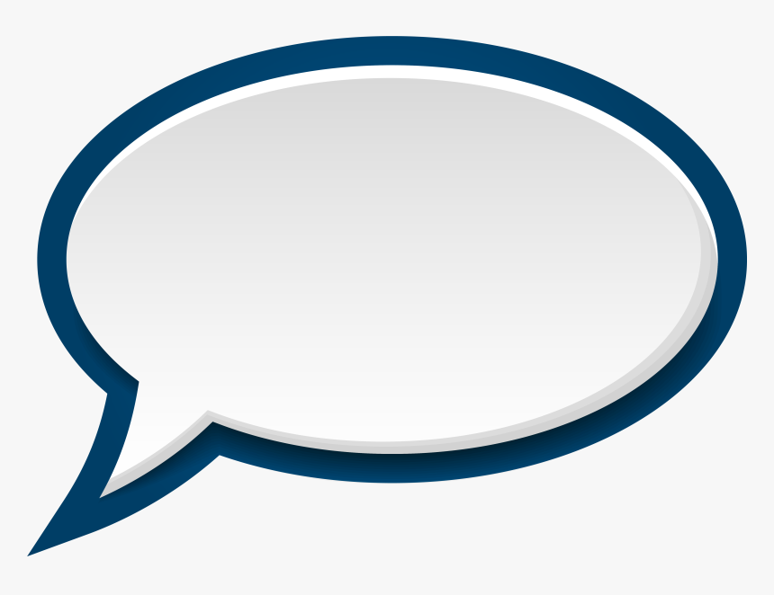 High Quality Clipart - Speech Bubble Blue Png, Transparent Png ...
