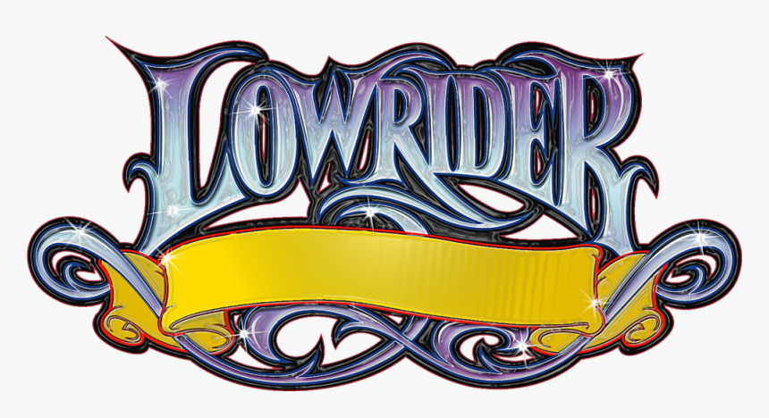 Transparent Low Rider Png - Lowrider Font, Png Download , Transparent ...