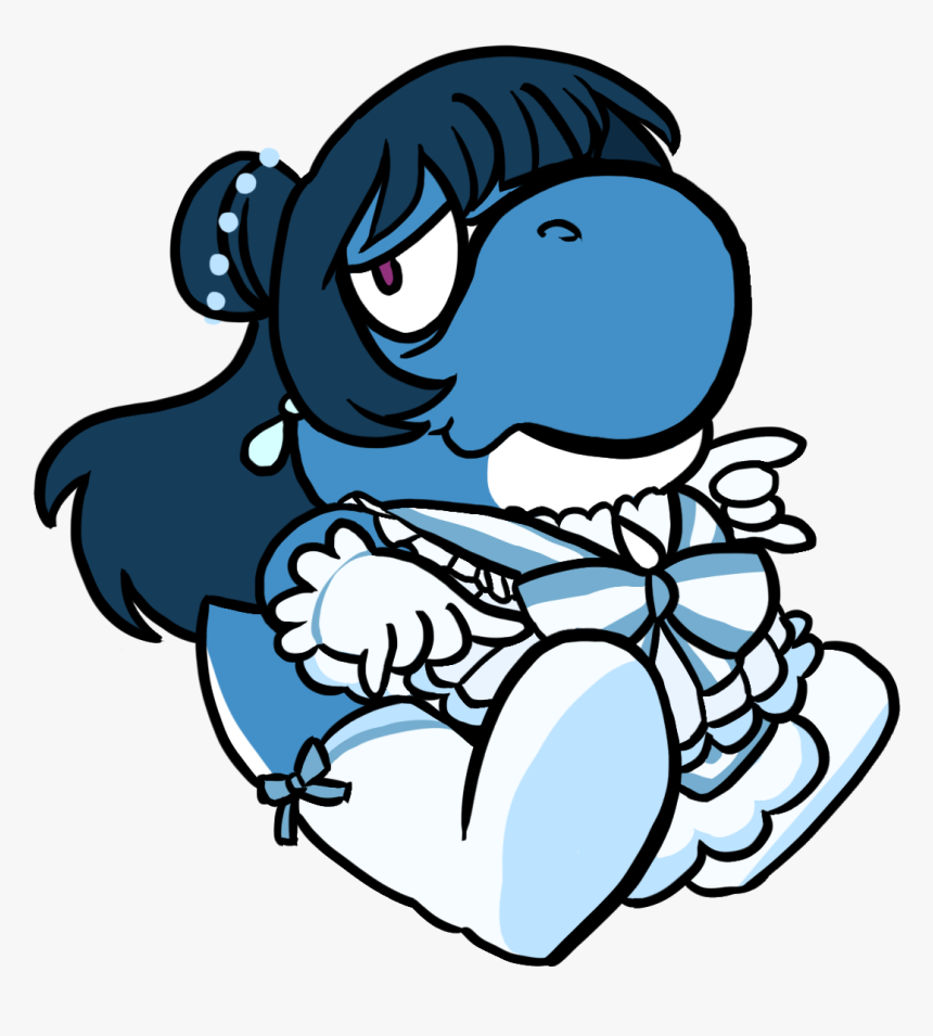 Transparent Blue Yoshi Png - Yoshi Yoshiko, Png Download , Transparent ...