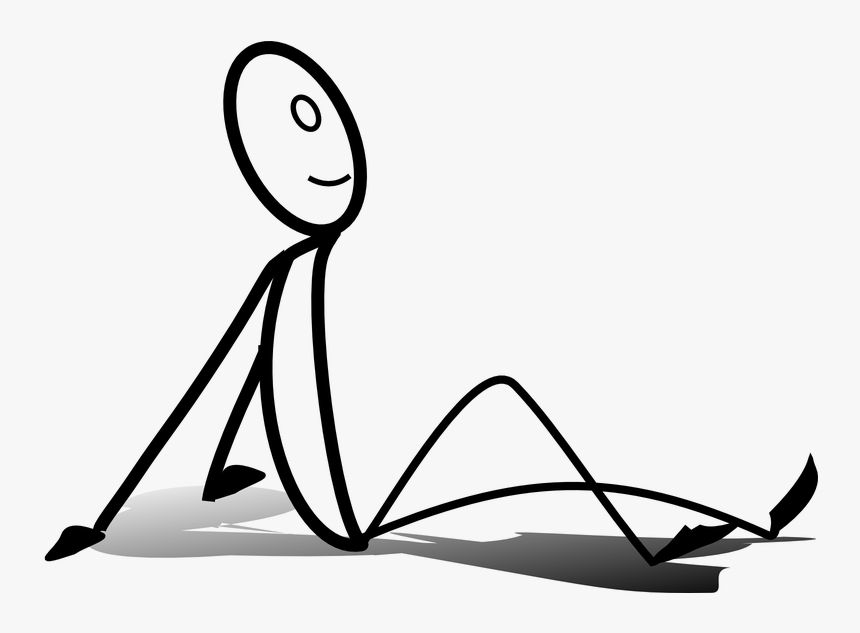 Stick Figure Png - Draw Stick Figures Sitting Down, Transparent Png ...
