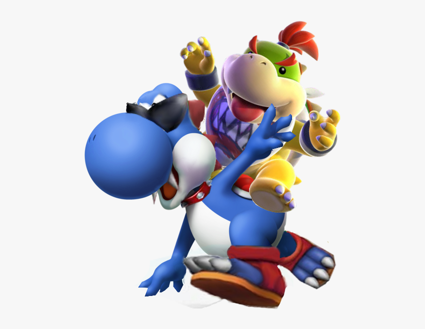 Yoshi And Bowser Jr
