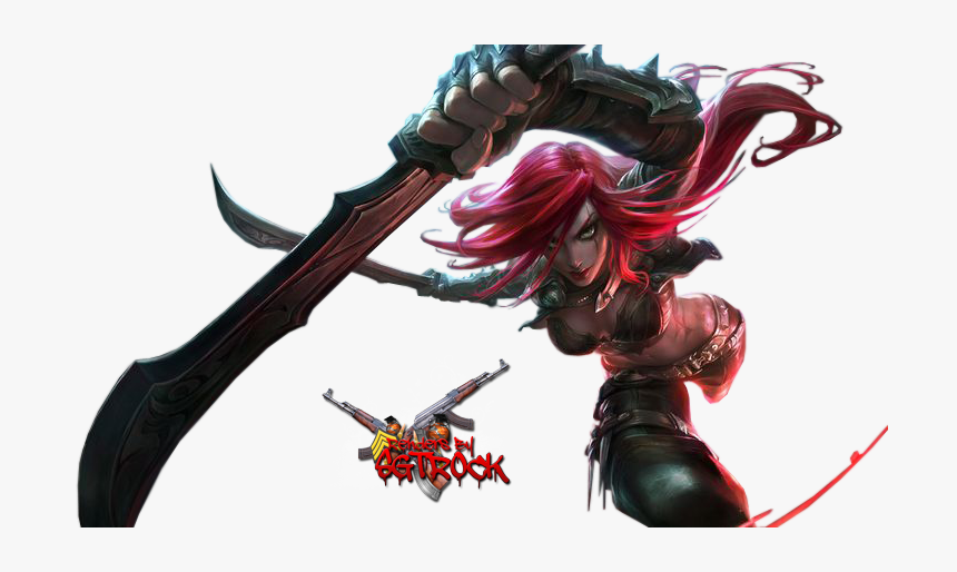 Katarina League Of Legends Render, HD Png Download , Transparent Png ...