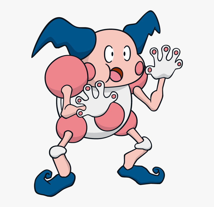 Mr Mime Pokemon Character Vector Art - Mr Mime And Mime Jr, HD Png ...