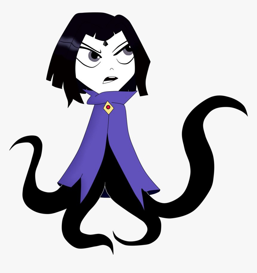 Transparent Raven Clipart - Transparent Raven From Teen Titans, HD Png ...