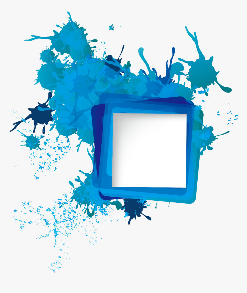 Frames Frame Border Borders Paintsplatter Splatter - Ink Splash ...