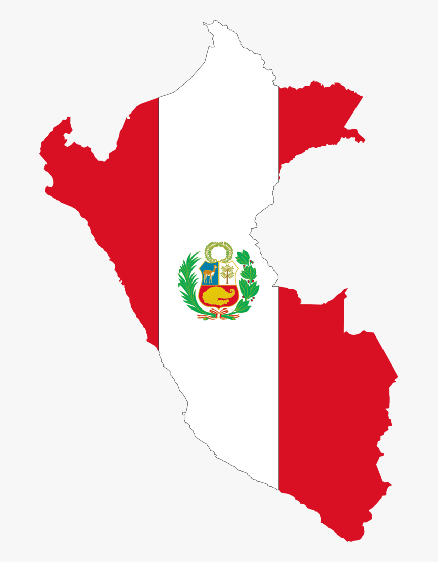 Peru Flag Map, HD Png Download , Transparent Png Image - PNGitem