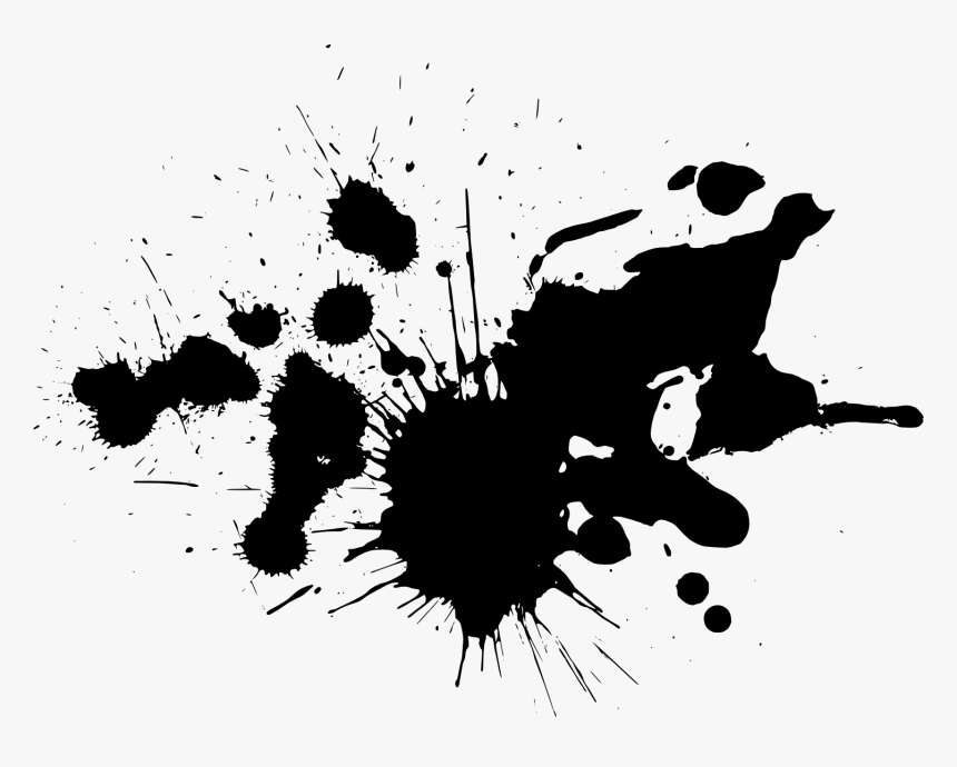 Ink Splatter Png Transparent, Png Download , Transparent Png Image ...
