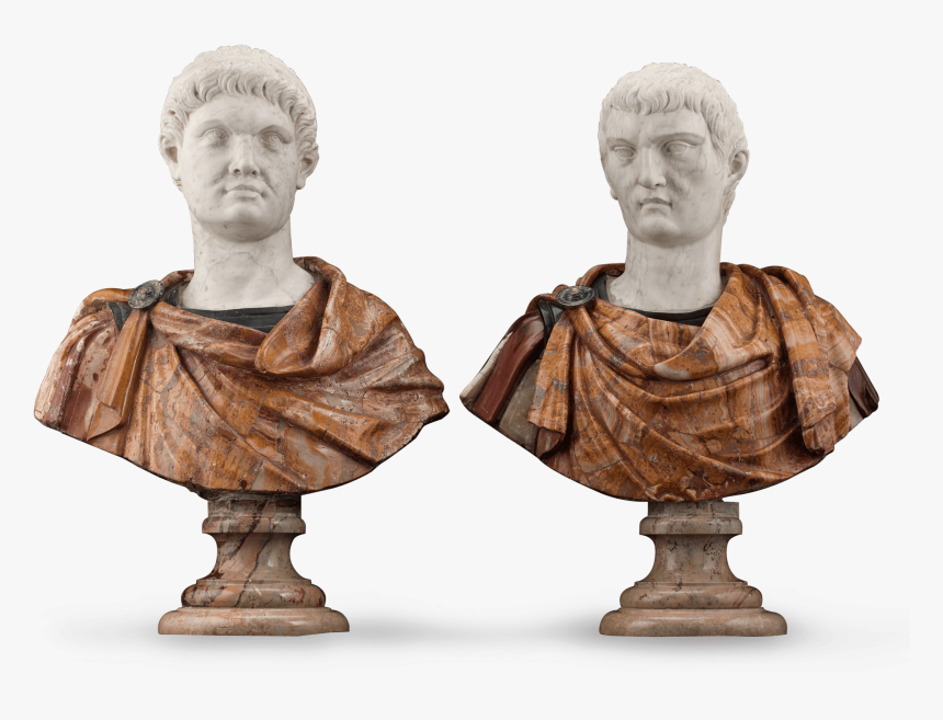 17th-century Italian Portrait Busts - Italian Statues Png, Transparent ...