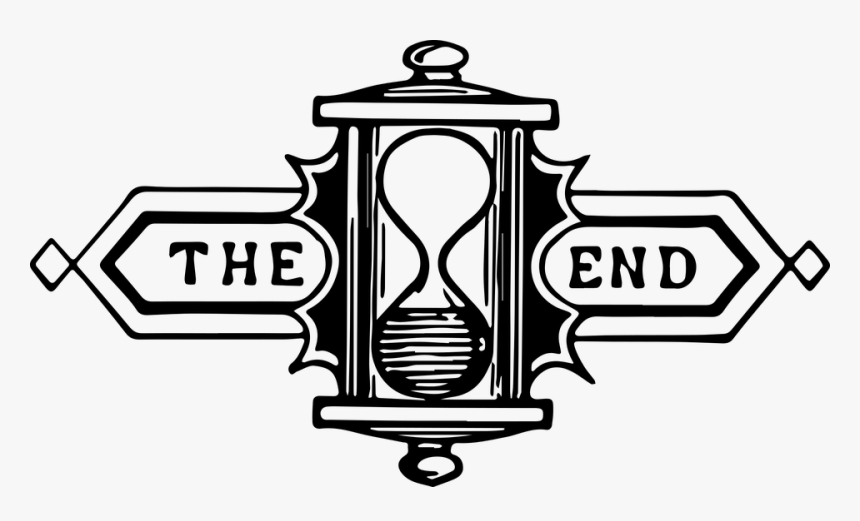End, Hourglass, The End, Mysterious, Lineart, Line - Illustration, HD ...