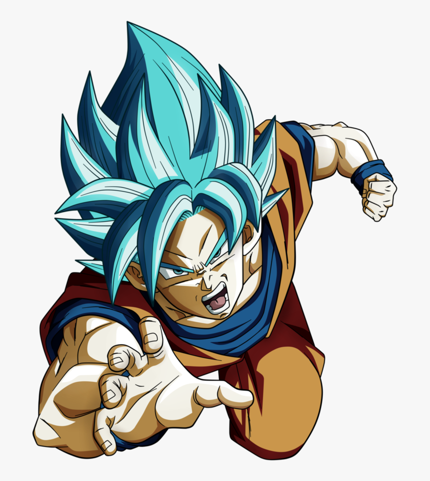 Goku Stickers In Blue, HD Png Download , Transparent Png Image - PNGitem