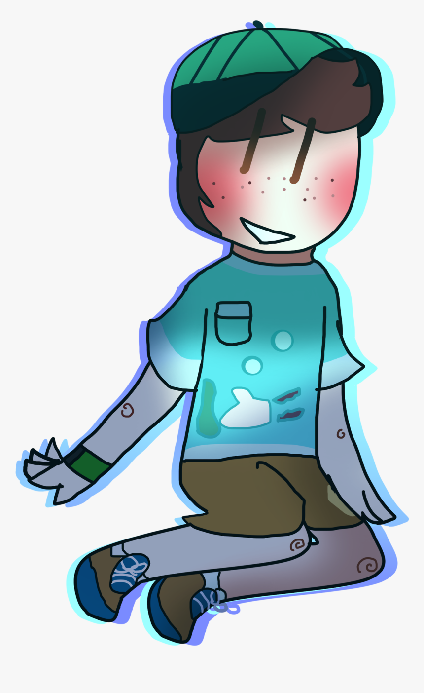 Hello Neighbor Player Kid Art, HD Png Download , Transparent Png Image ...