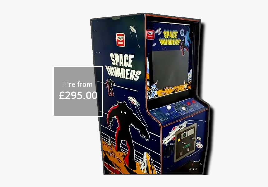 Classic Arcade Machines Games Space Invaders, HD Png Download ...