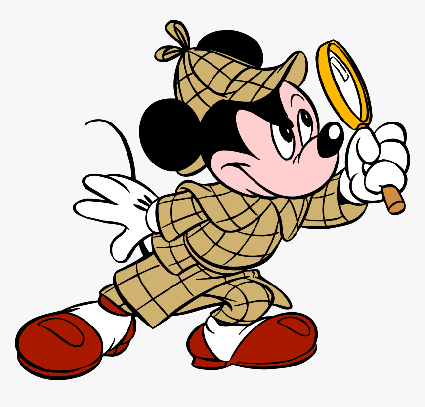 Mickey Mouse Sherlock Holmes, HD Png Download , Transparent Png Image ...