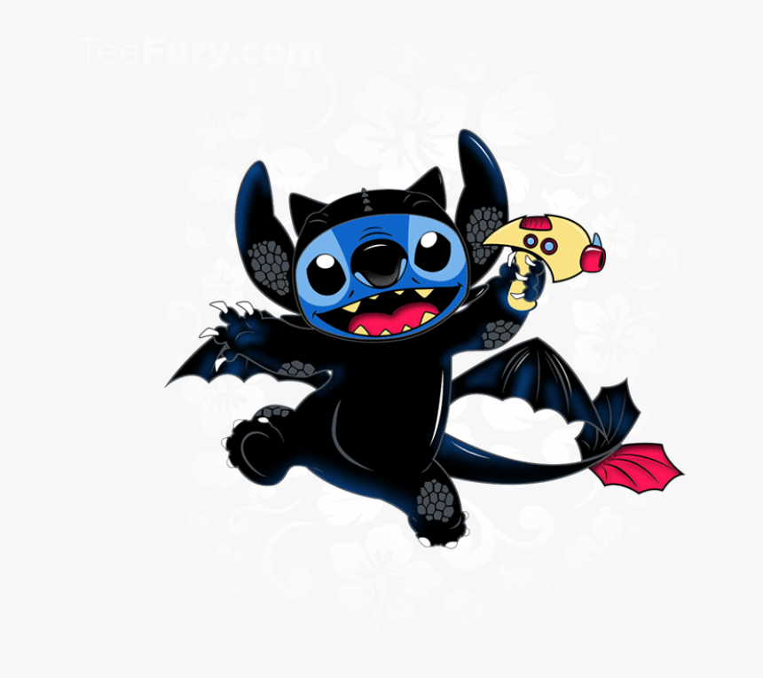 Love This Stitch Wearin A Toothless Costume