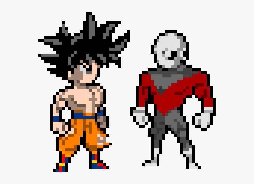Goku Ultra Instinct Pixel, HD Png Download , Transparent Png Image ...