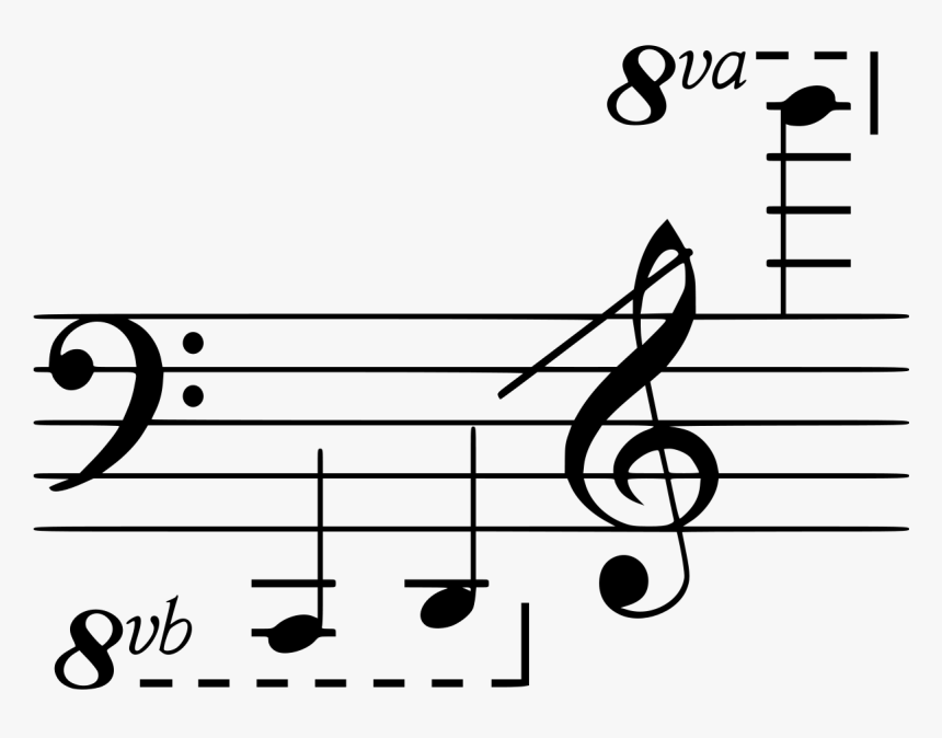 Range Harp - High C Treble Clef, HD Png Download , Transparent Png ...