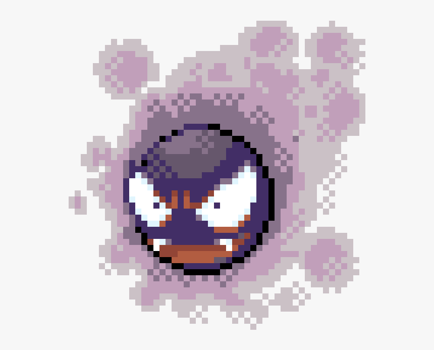 Pokemon Sprite Gif Gastly, HD Png Download , Transparent Png Image ...