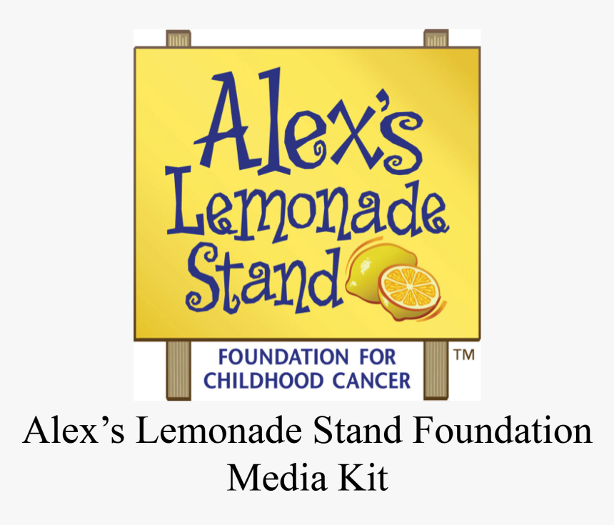 Alexs Lemonade Stand Png - Alex's Lemonade Stand, Transparent Png ...