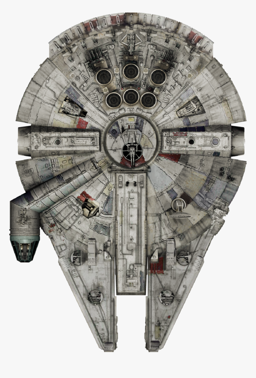Millenium Falcon Top Png, Transparent Png , Transparent Png Image - PNGitem