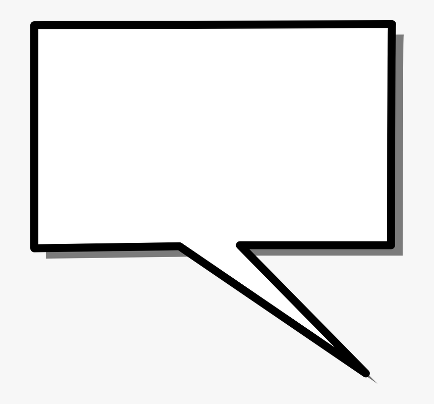Speech, Box, Rectangle, Shape, Message, Label, Tag - Clip Art, HD Png ...
