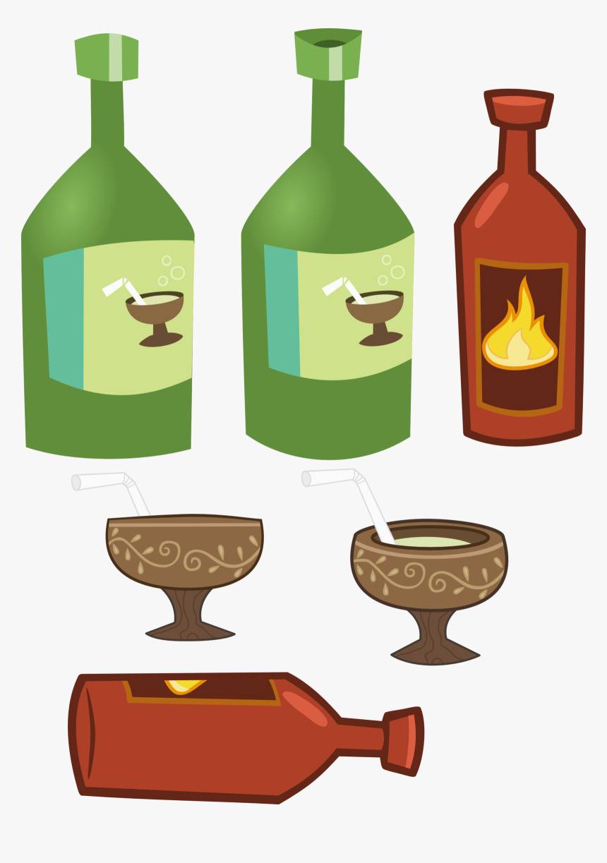 Vector Freeuse Download Ponyville Drinks By The - Mlp Drink Png ...